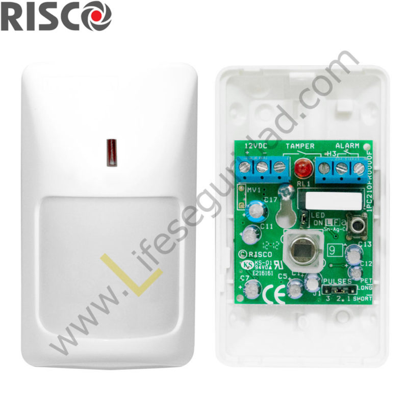 RK415PR SENSOR INFRARROJO DIGISENSE PIR RISCO | LIFE SEGURIDAD