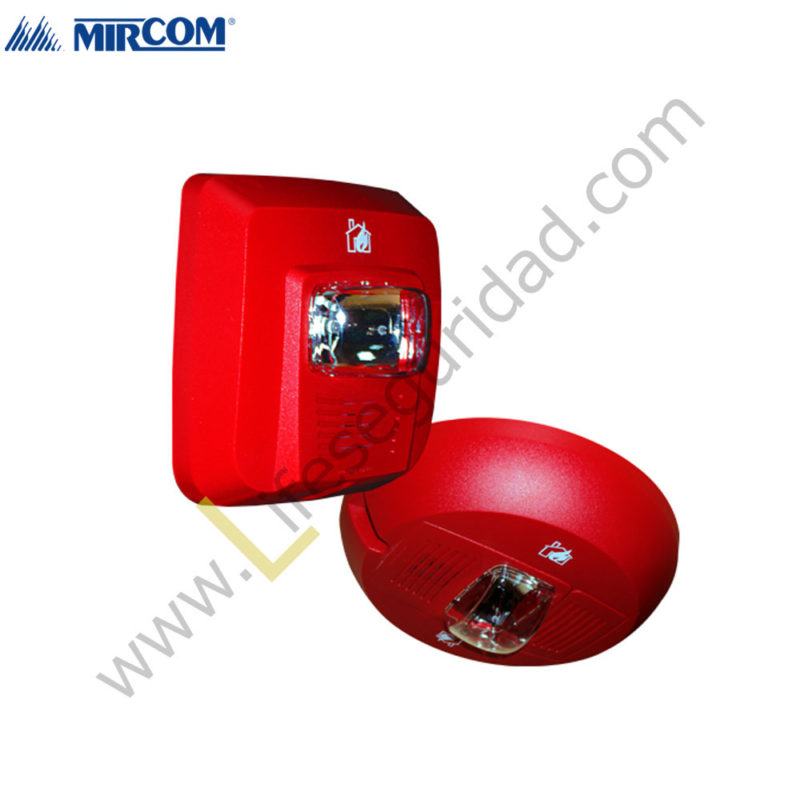 FHS-340 Sirena Estrobo Exterior Mircom | LIFE SEGURIDAD