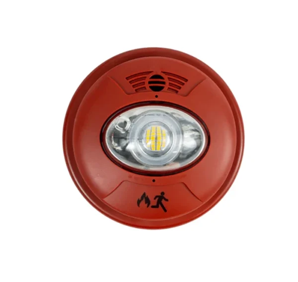 SIRENA CONTRA INCENDIO CON LUZ ESTROBO CONVENCIONAL PARA INTERIOR EN ...
